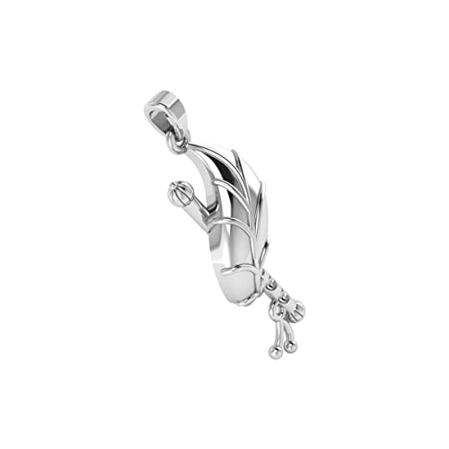 Shri Krishna MorPankh with Murli Pendant for Women & Men Without Chain ...