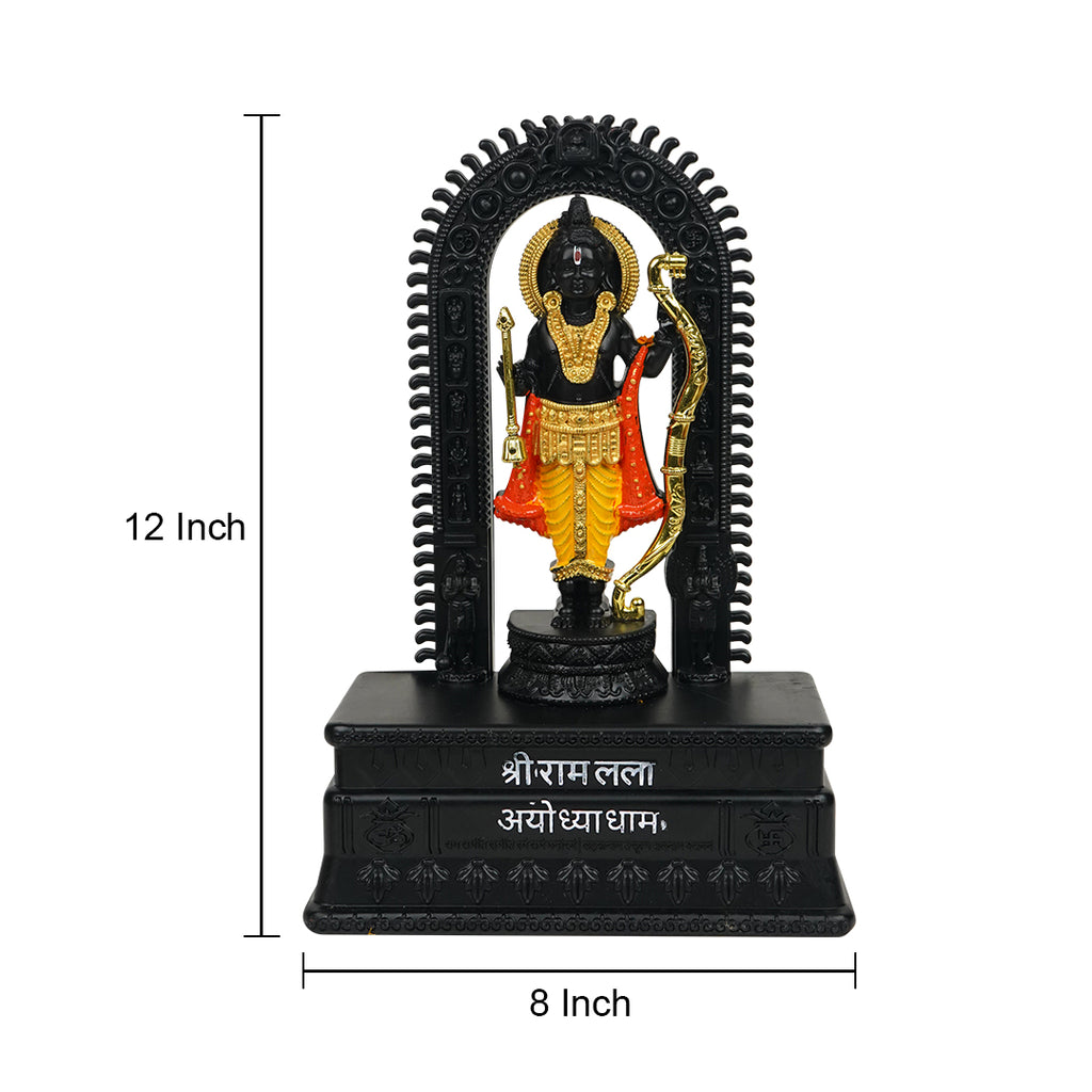 Ayodhya Ram Lalla Idol Gold Finish - 12 Inch – Prabhubhakti