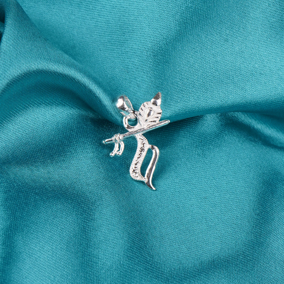 Krishna Silver Pendants - A Divine Jewelry – Prabhubhakti