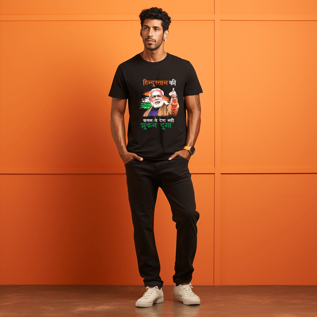 Narendra Modi Printed Tshirt – Prabhubhakti