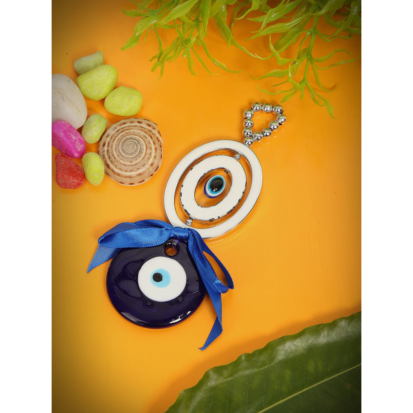 Wall/Door Hanging Round Evil Eye – Prabhubhakti