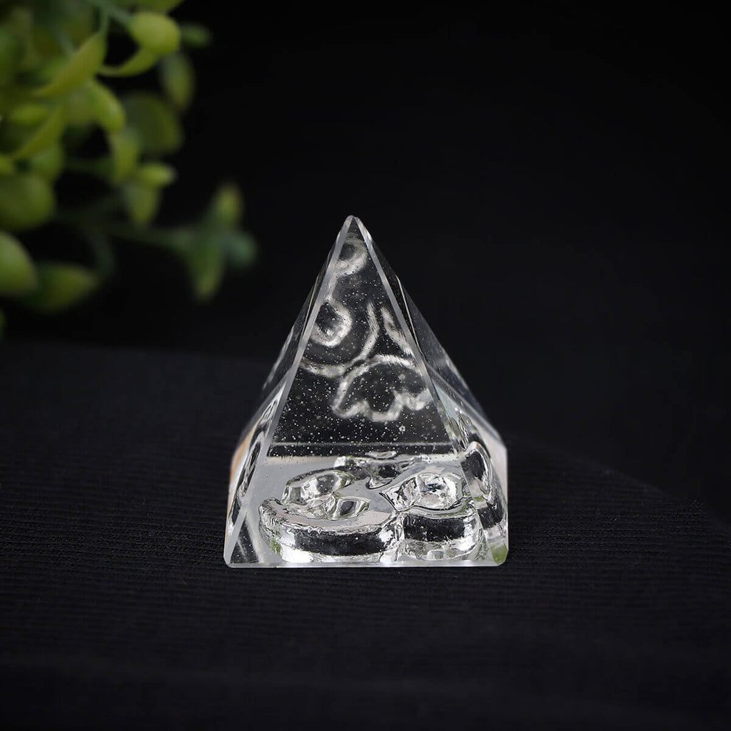 Crystal Om Pyramid For Home Vastu Pyramid – Prabhubhakti